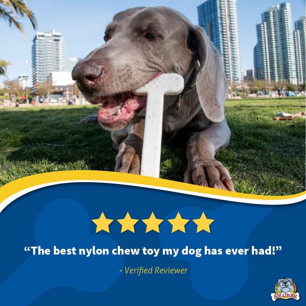 White Dog Bone - Naturally Flavored – shopbullibone